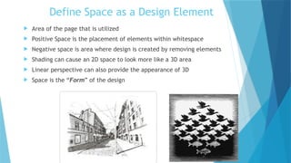 Design Element 3 - Space information PowerPoint | PPTX