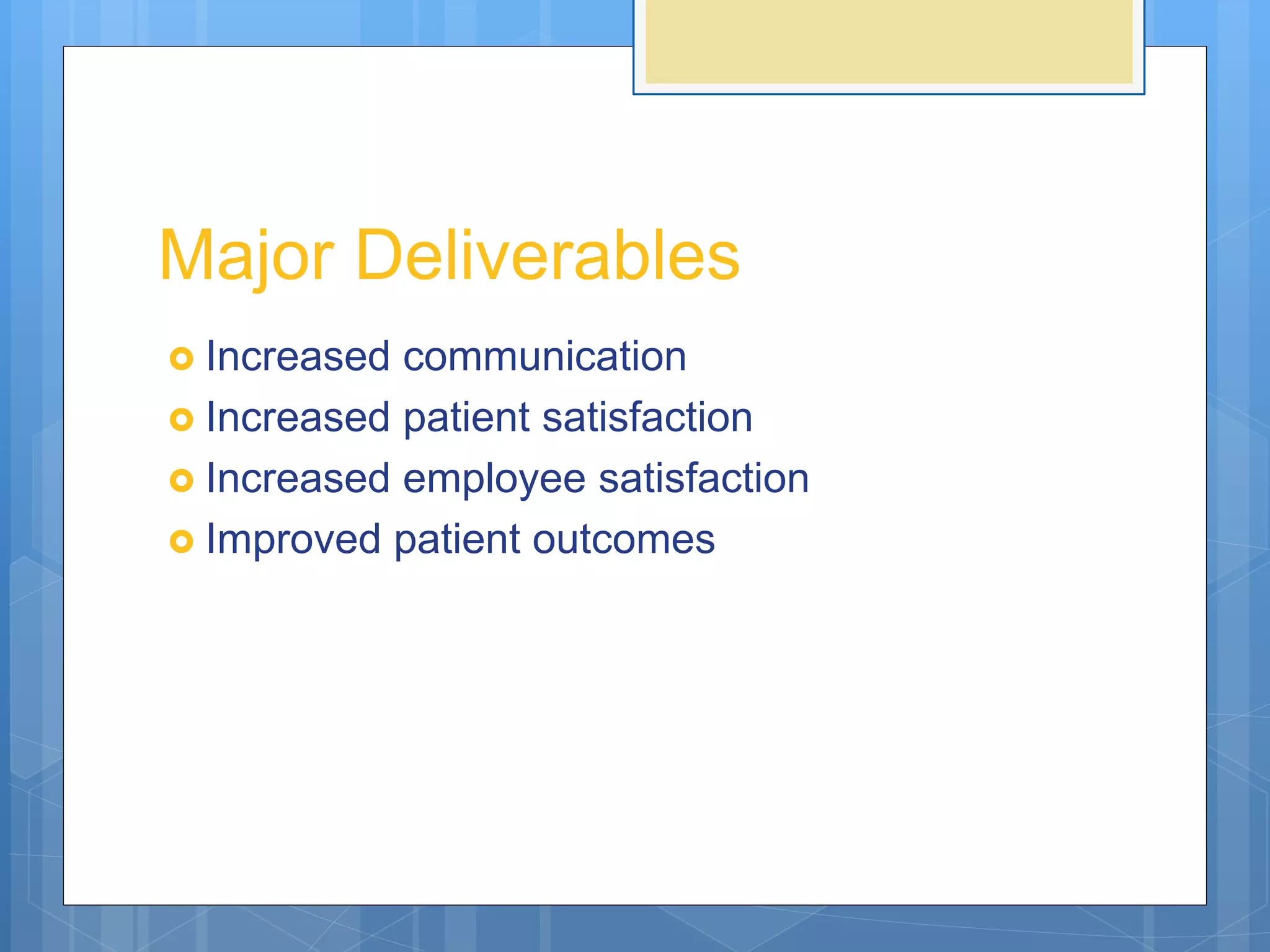 multidisciplinary rounding | PPTX