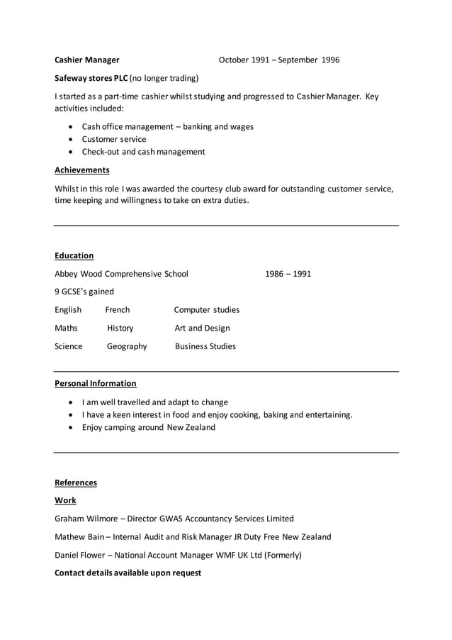 Alan Horman New CV 2016 (1) | DOCX