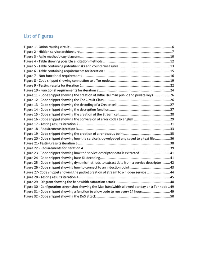 Development of a Tor library | PDF