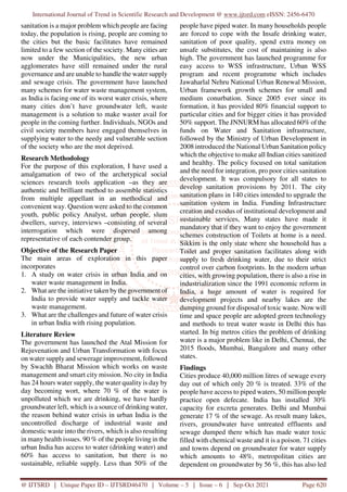 Effect of Poor Infrastructure and Lack of Framework towards Industrial ...