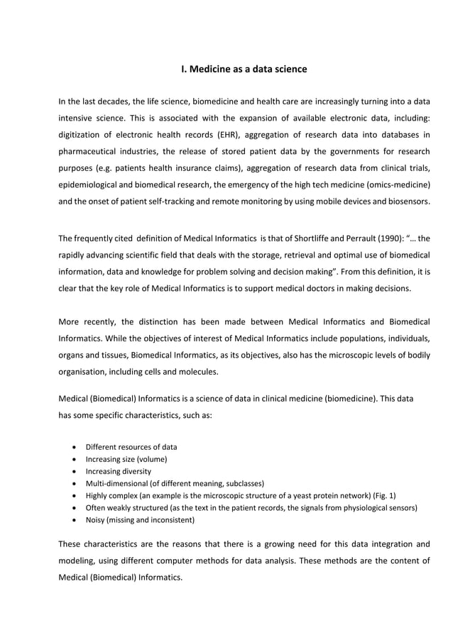 Biomedical Informatics | PDF