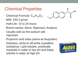 Naproxen Lewis Structure