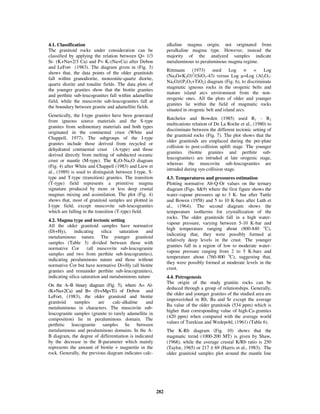 PETROGENESIS OF GRANITOID ROCKS AND ORIGIN OF URANIUM MINERALIZATIONS ...
