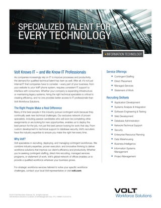 Volt Information Technology | PDF