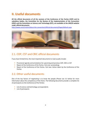 UNCCD Short Guide for Chairs | PDF | Environment | Science