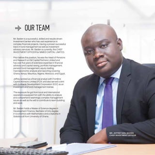 NIMED Profile New | PDF