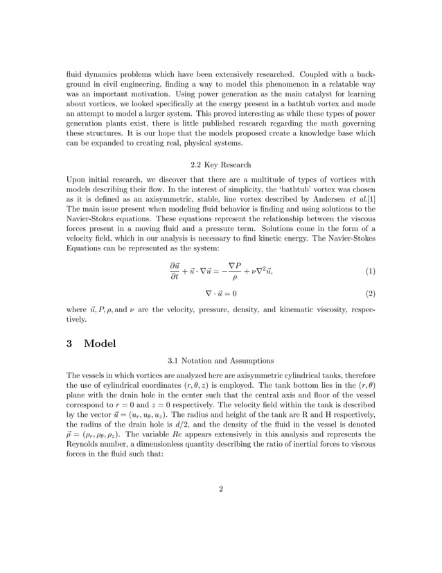 Vortex Modeling | PDF