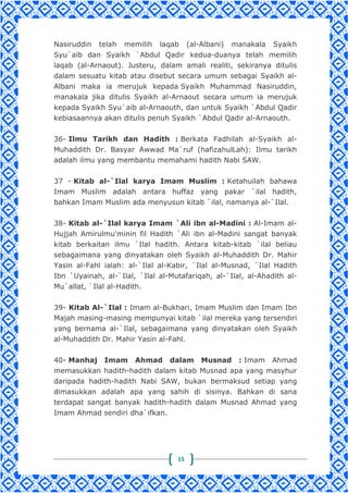 "91 Faedah Hadith" | PDF