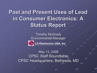 CPSC presentation | PPT