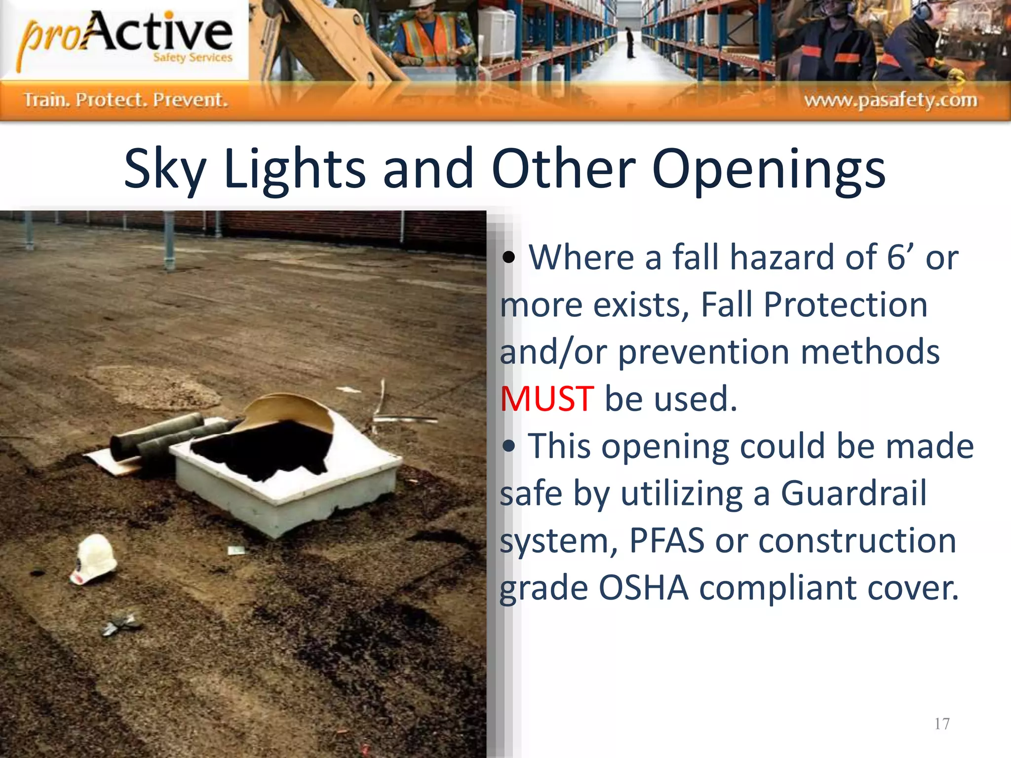 Fall Protection in Construction | PPTX