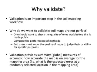 Validation of digital soil maps | PDF