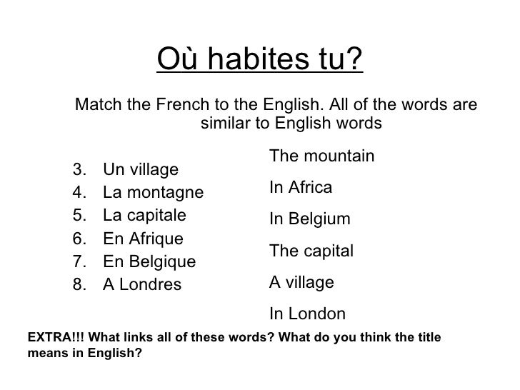 Comment On Dit Tu En Anglais AUTOMASITES Comment On Dit Tu En Anglais AUTOMASITES