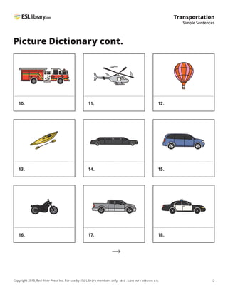 Types of Transportation today World/ Real life | PDF