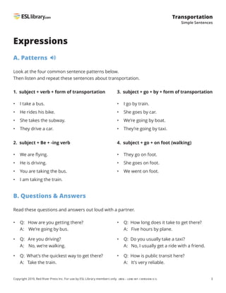 Types of Transportation today World/ Real life | PDF | Automotive