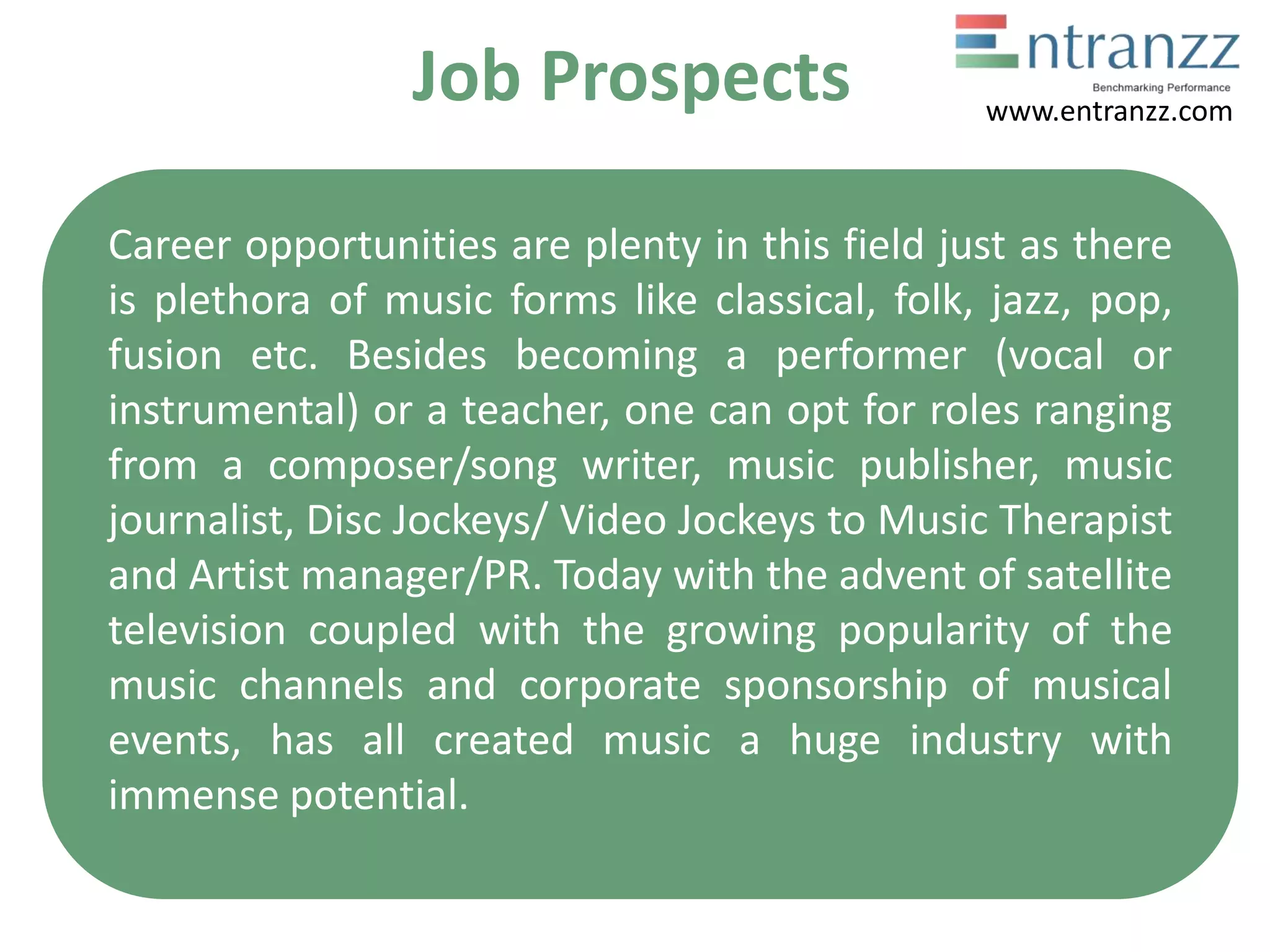 92.careers in music | PPTX