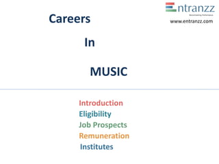 92.careers in music | PPTX