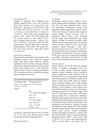 Manajemen anestesi pada gravid dengan plasenta previa | PDF