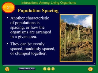 Complete Chapter 9:2 - Interactions Between Living Things | PPT