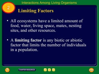 Complete Chapter 9:2 - Interactions Between Living Things | PPT