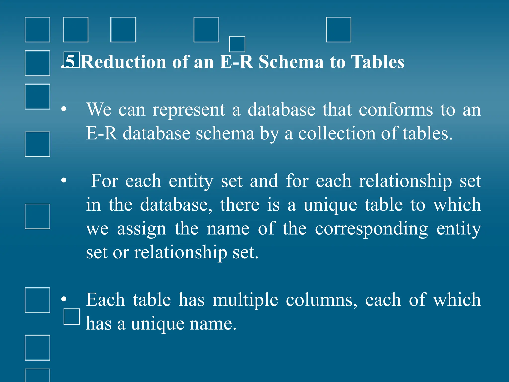 Entity relationship Models from Chapter 4 | PPT