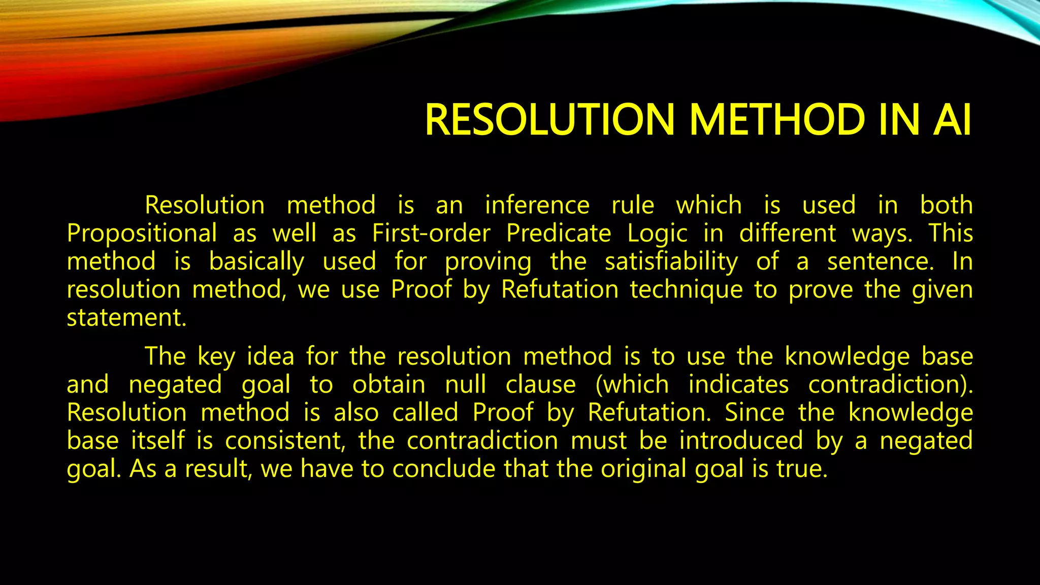 Resolution method in AI.pptx