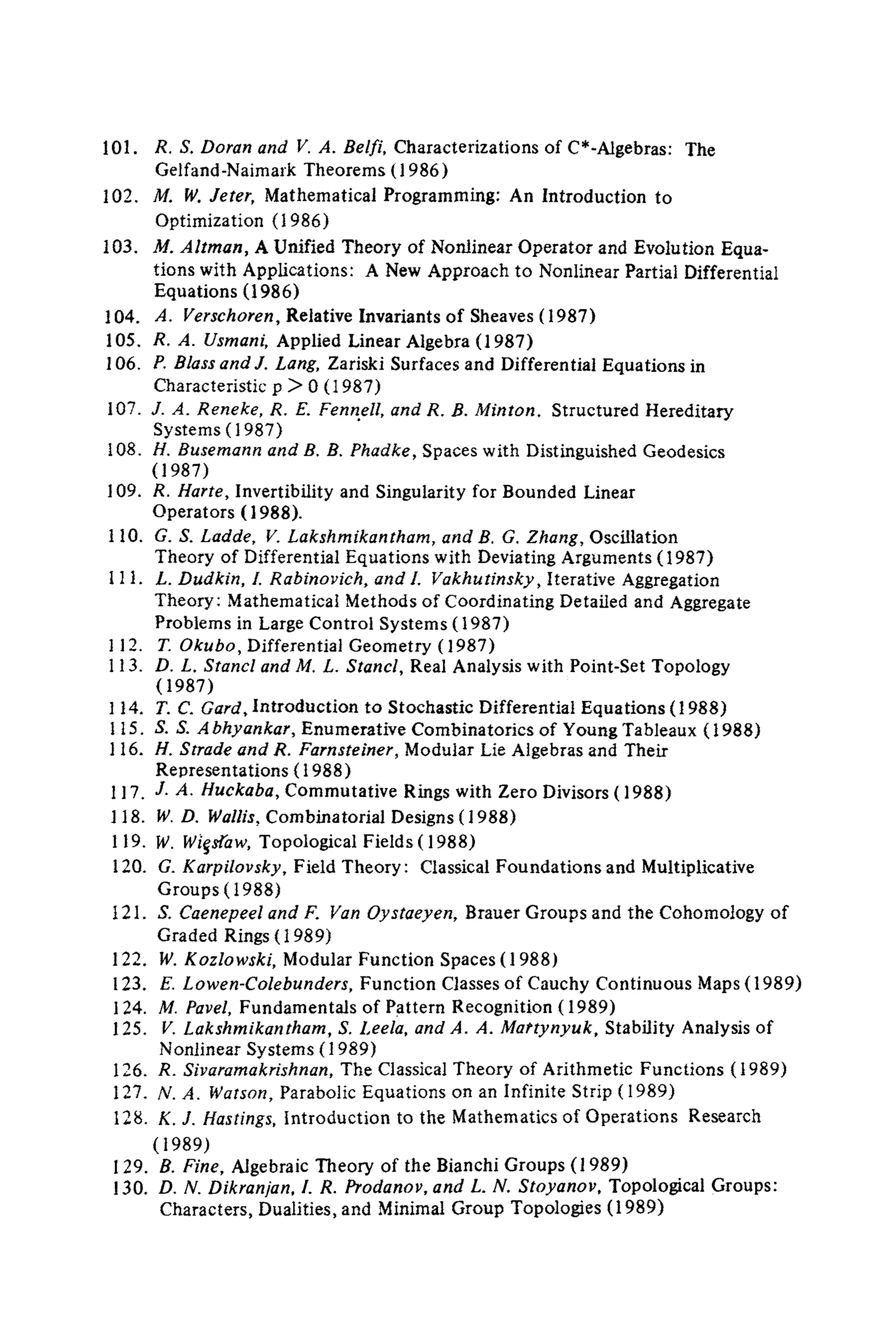 Introduction to Linear Programming Applications and Extensions First ...