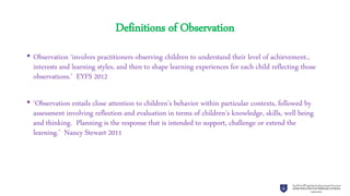 PD Effective Observation | PPT