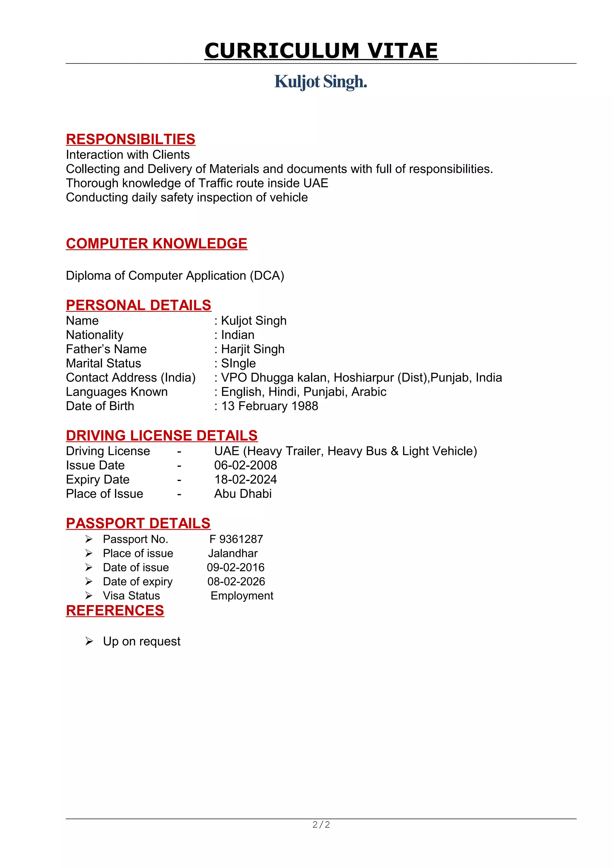 Kuljoth_CV..._1 | DOC