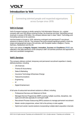 VoltLifeSciences | PDF