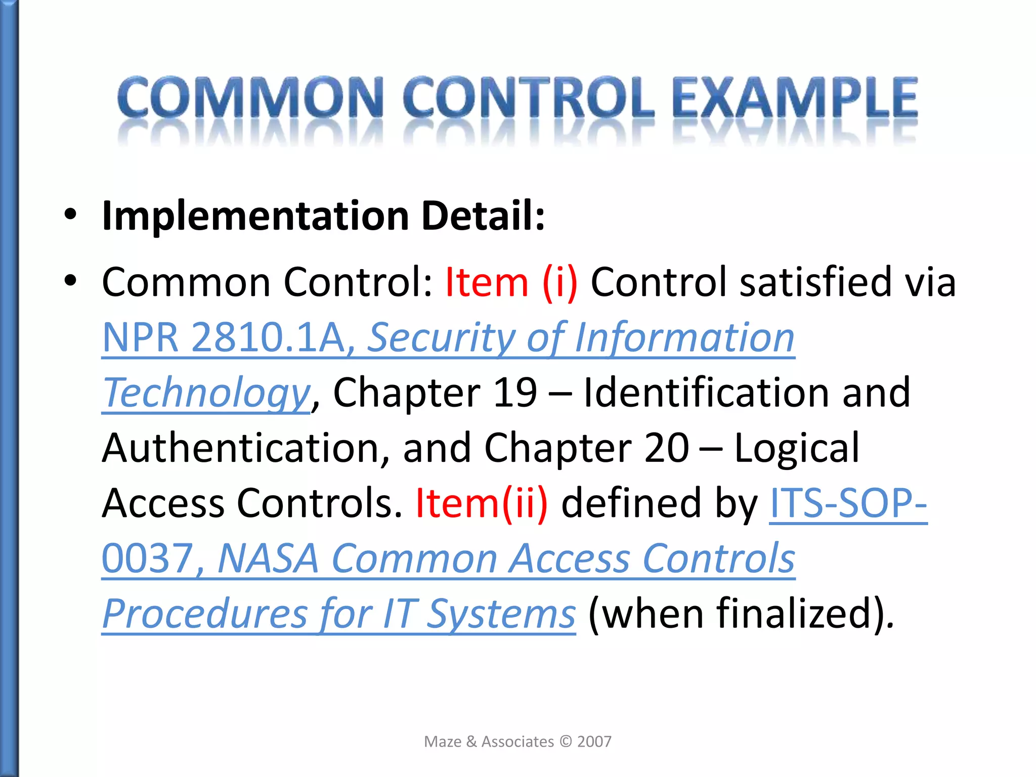 System Security Plans 101 | PPTX