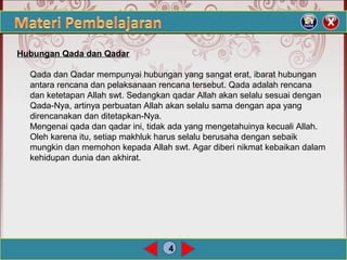 9210 iman kepada qada dan qadar | PPT
