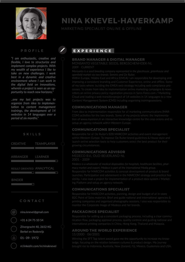 Curriculum Vitae_Nina Knevel-English | PDF