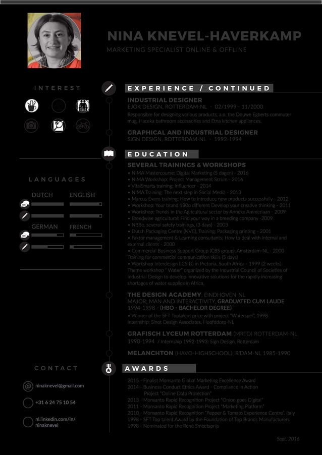 Curriculum Vitae_Nina Knevel-English | PDF