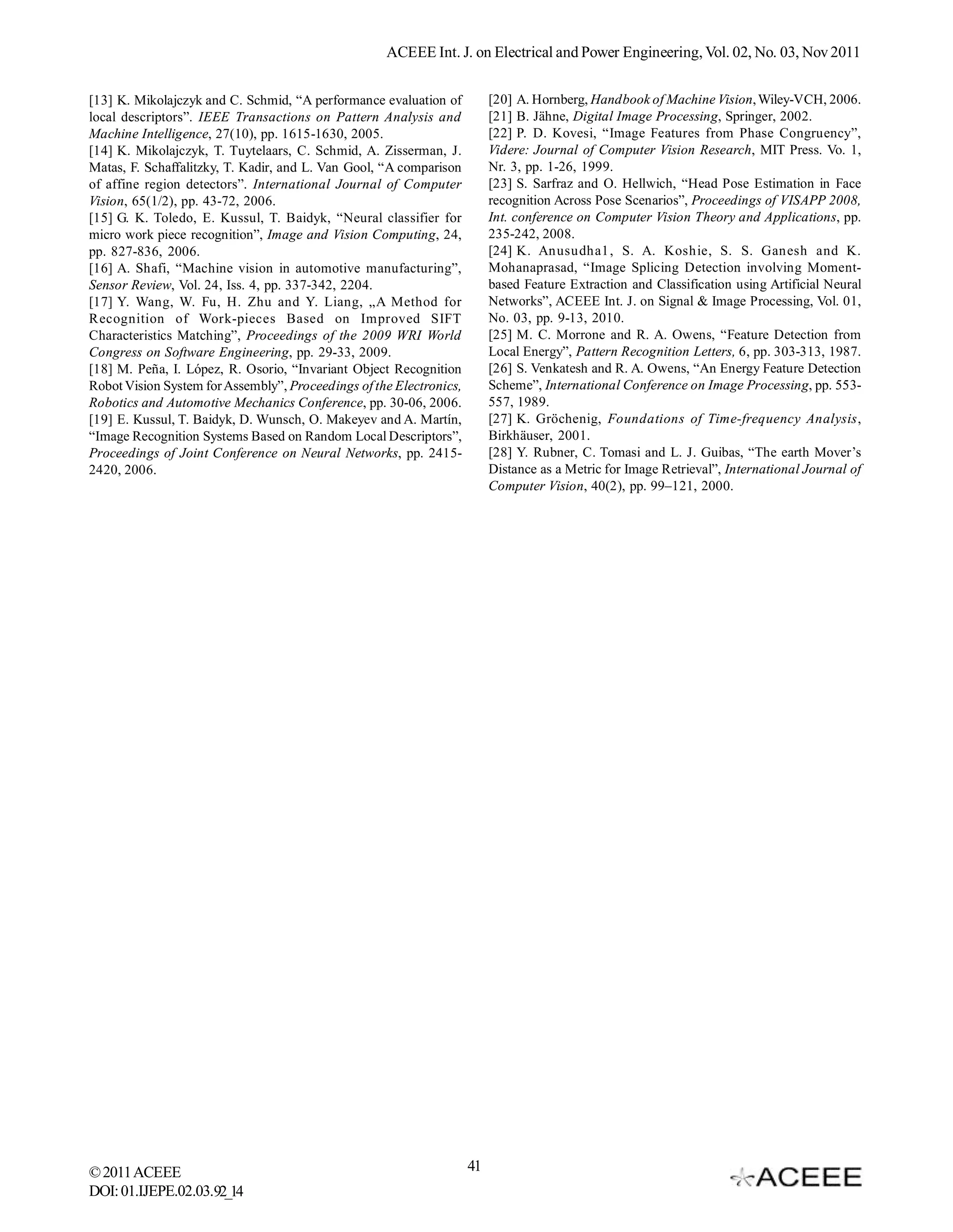 Illumination-robust Recognition and Inspection in Carbide Insert ...
