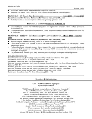 Richard-Ian-Taylor-resume- 2016 | DOC