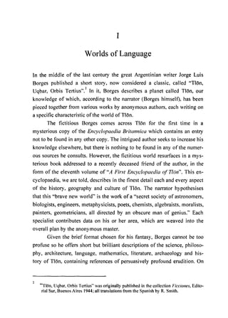 Inside Language Linguistic And Aesthetic Theory In Tolkien Ross Smith | PDF
