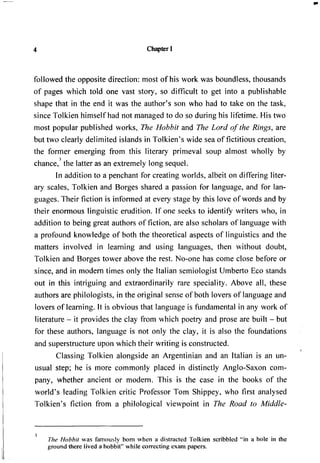 Inside Language Linguistic And Aesthetic Theory In Tolkien Ross Smith | PDF