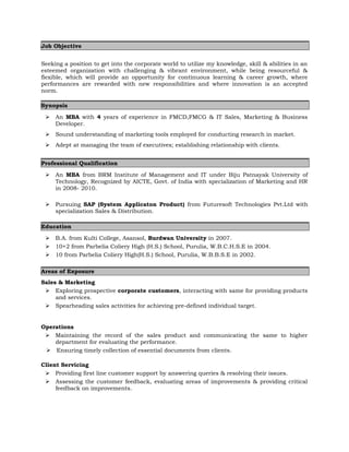 Arindam Final Resume (3) (1) | DOC