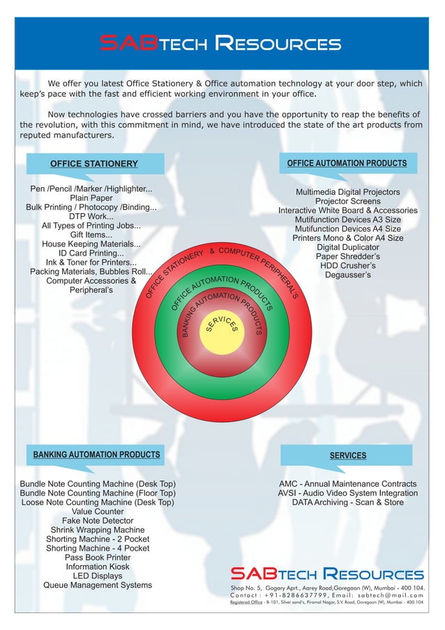 SABtech Product Catalouge | PDF