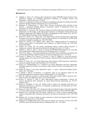 Evolutionary Computing Techniques for Software Effort Estimation | PDF