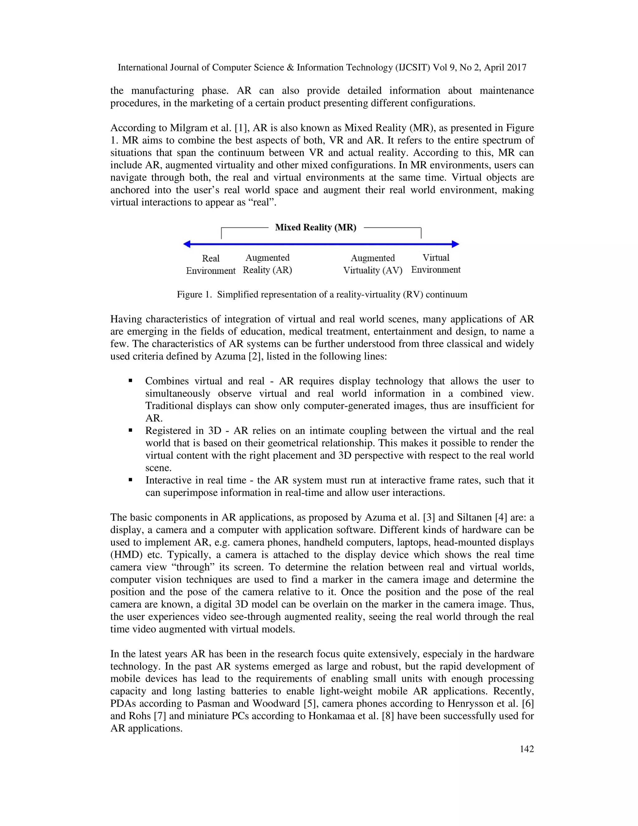 IMPLEMENTATION OF INTERACTIVE AUGMENTED REALITY IN 3D ASSEMBLY DESIGN PRESENTATION | PDF ...