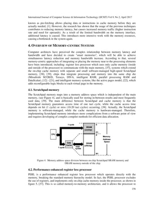 A Survey of Different Approaches for Overcoming the Processor - Memory ...
