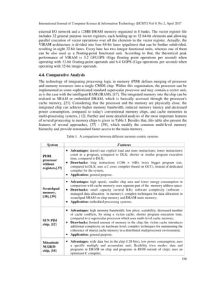 A Survey of Different Approaches for Overcoming the Processor - Memory Bottleneck | PDF