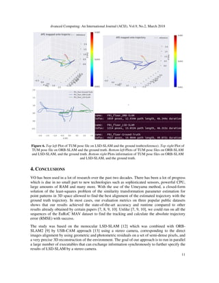 EVALUATION OF THE VISUAL ODOMETRY METHODS FOR SEMI-DENSE REAL-TIME | PDF