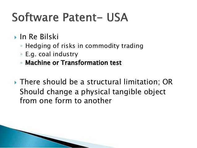 Software Patents