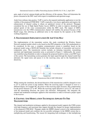 FRAMEWORK, IMPLEMENTATION AND ALGORITHM FOR ASYNCHRONOUS POWER SAVING OF UWB- MAC WITH STEERABLE ...