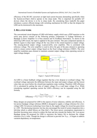 ENERGY-EFFICIENT LOW DROPOUT REGULATOR WITH SWITCHING MECHANISM AND ...