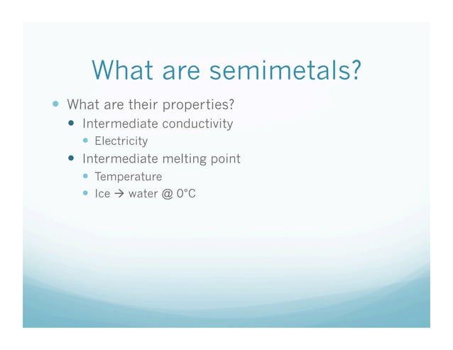 What are metals, semimetals, and nonmetals? PDF | PDF | Chemistry | Science