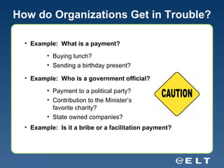 9-22-11 Anti-Bribery and Corruption Prevention | PPT